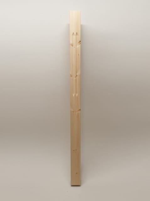 Pine Square Newel Post 80mm, 75mm and 70mm - Stair Bits