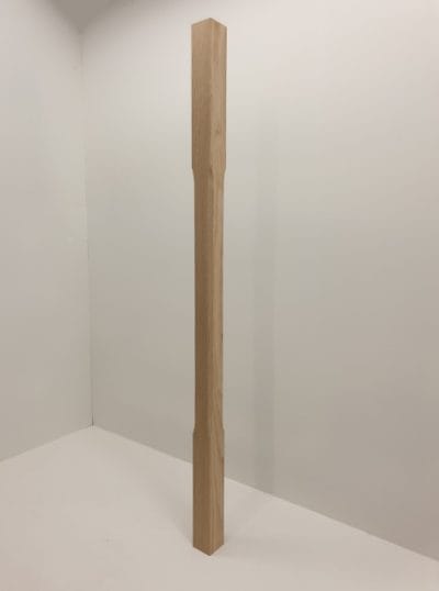 Warehouse Oak Chamfered Newel Posts 90mm - Stair Bits