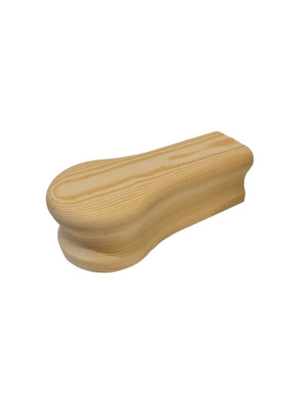 Continuous Pine Handrail HDR End Cap - Stair Bits