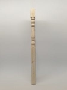 Pine Square Newel Post 85mm, 80mm, 75mm and 70mm - Stair Bits